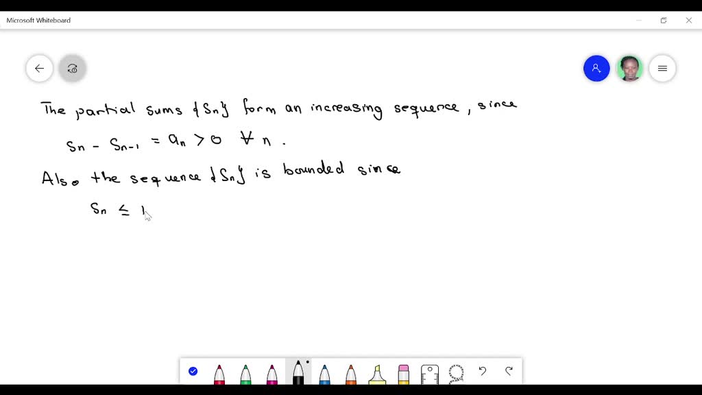 SOLVED:Suppose that a series Σan has positive terms and its partial sums sn satisfy the ...