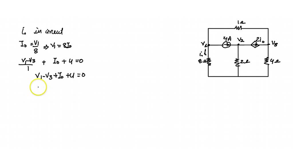 ⏩SOLVED:Find io in the circuit in Fig. 3.58. | Numerade