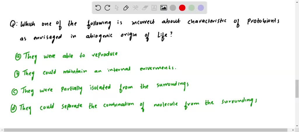 SOLVED:Which one of the following is incorrect about the characteristic ...