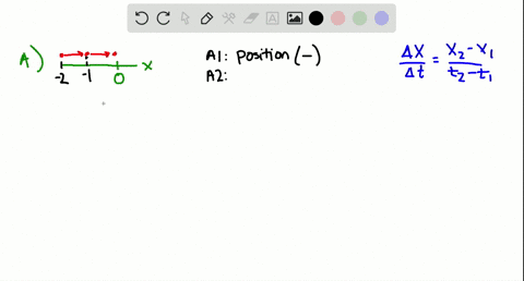 SOLVED:For each motion diagram in Figure P2.2, determine the sign ...