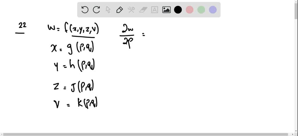 SOLVED:In Exercises 13-24 , draw a branch diagram and write a Chain Rule formula for each ...