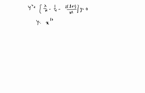 SOLVED:Eigenfunctions of the Graetz problem. Show that the differential ...