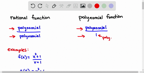 ⏩SOLVED:Is every rational function a polynomial function? Is every ...