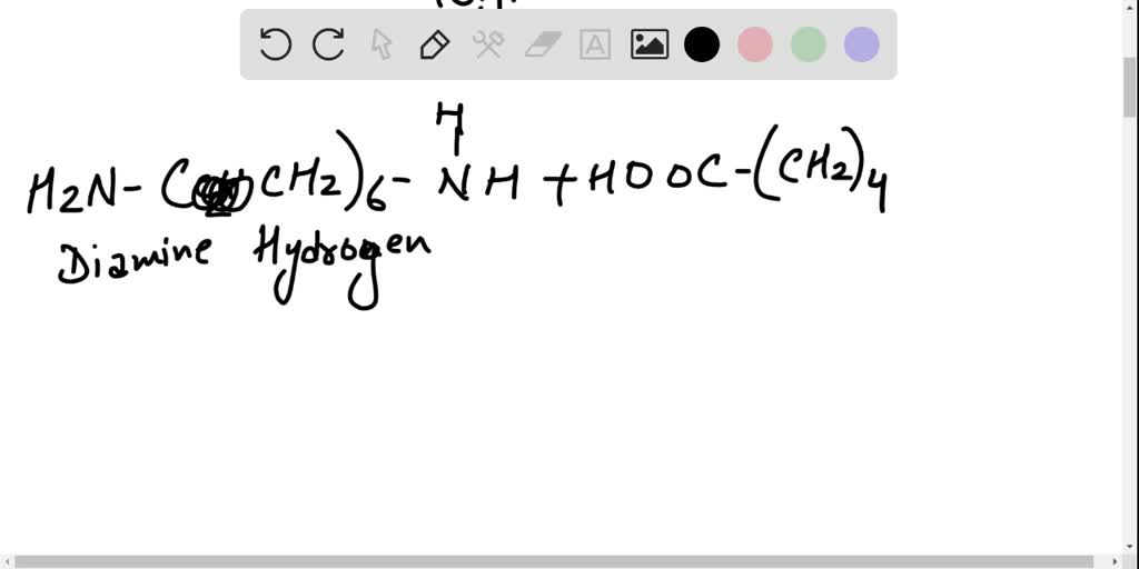 SOLVED:Hydrogen bonding between polyamide chains plays an important ...