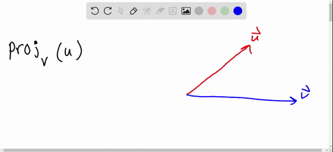 ⏩SOLVED:Find proj𝐯 𝐮 and scal,𝐯 𝐮 by inspection without using… | Numerade