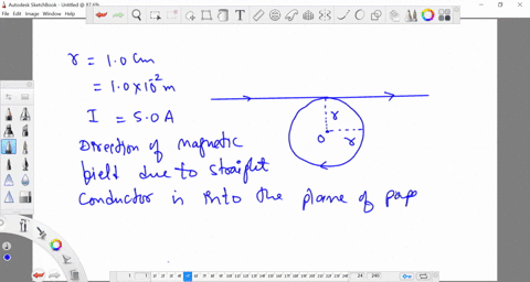 SOLVED:What is the magnetic field at the center of the loop in Figure ...