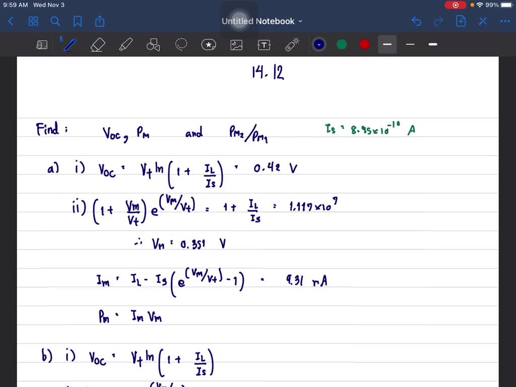 SOLVED:(a) Using the current-voltage characteristics of the solar cell ...