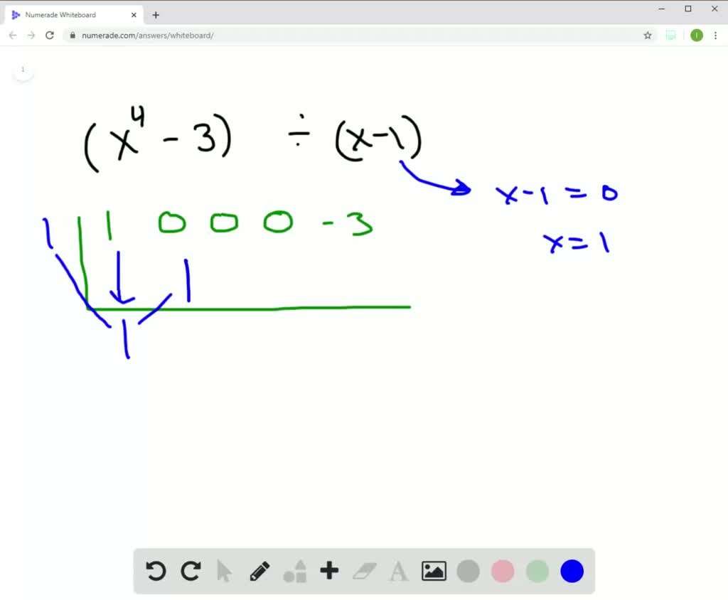 Use Synthetic Division To Find The Quotient And R 