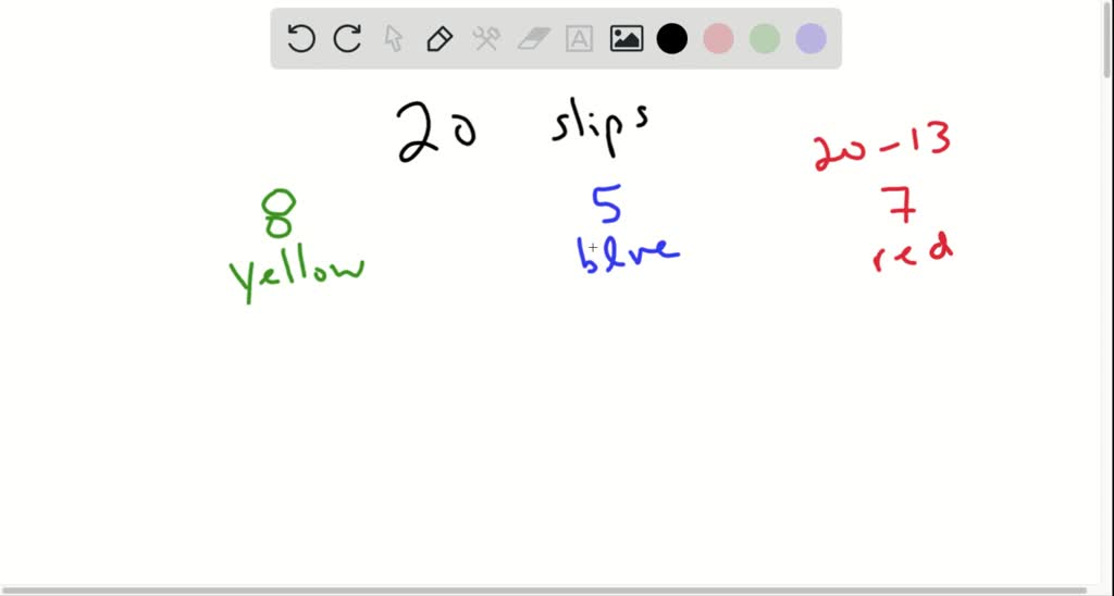 ⏩SOLVED:A hat contains 20 white slips of paper numbered from 1… | Numerade