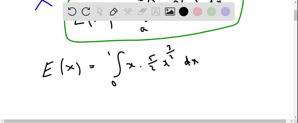 SOLVED:A random variable is assumed to have the given probability ...
