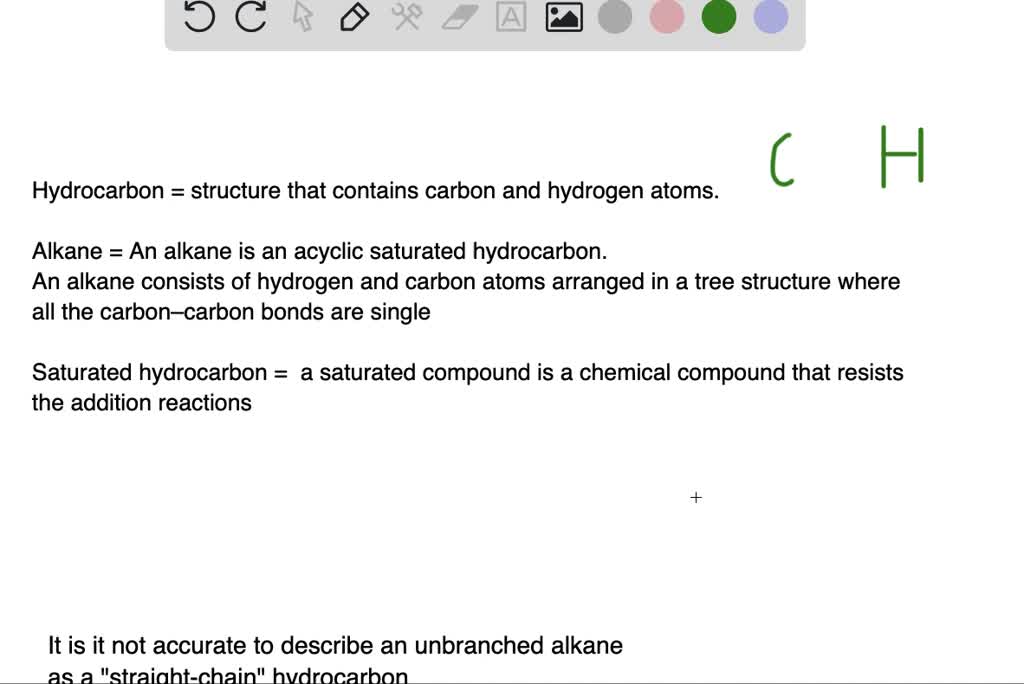 SOLVED: el nombre de los hidrocarburos la terminación "ino" es ...