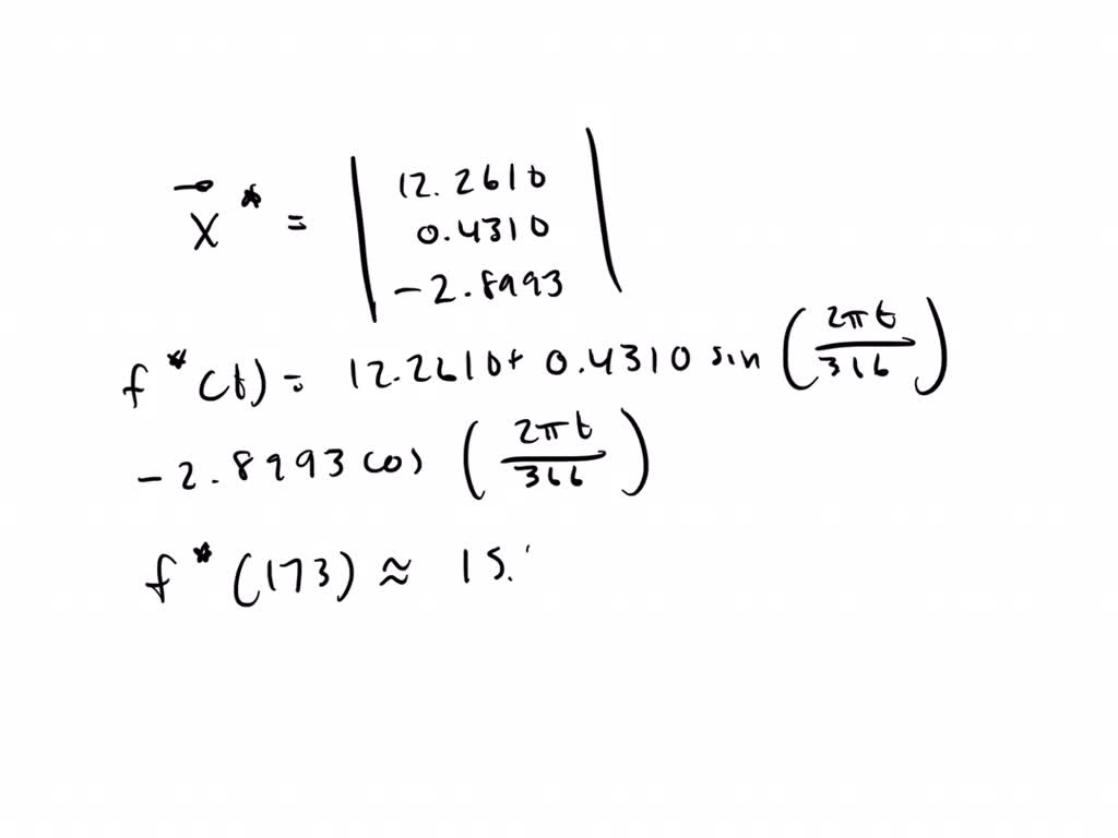 SOLVED Let S t Be The Length Of The T Th Day Of The Year 2009 In