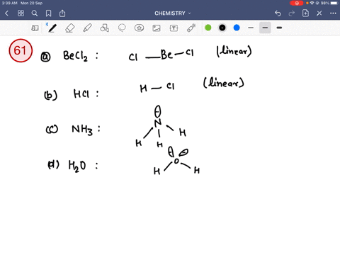 SOLVED: Assign The Following Molecules To Their Appropriate, 41% OFF