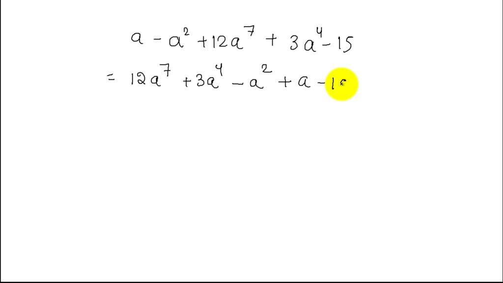 SOLVED:Arrange in descending order. Then find the leading term and the ...