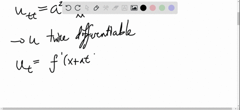 SOLVED: If f and g are twice differentiable functions of a single variable, show that the ...