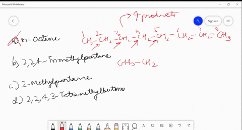⏩SOLVED:A hydrocarbon with molecular formula C8 H18 gives only one ...