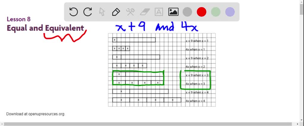 ⏩SOLVED:Summary Lesson: Equal and Equivalent | Numerade