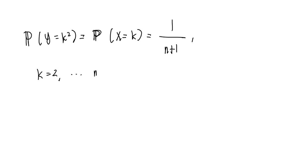 SOLVED: Find the CDF of an r.v. X ∼DUnif(1,2, …, n) . | Numerade