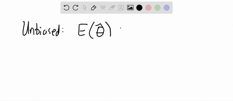 What is the difference between a biased and unbiased estimator? | Numerade