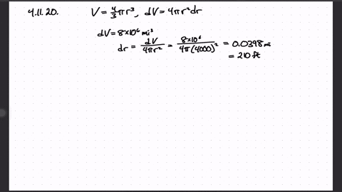 SOLVED:A hemispherical dome with a 50 -foot radius will be given a coat ...