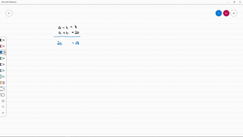 ⏩SOLVED:Use linear combinations to solve the linear system. Then… | Numerade
