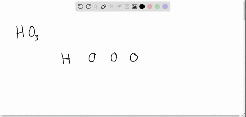 SOLVED:The HO3 radical was once thought of as a temporary reservoir of ...