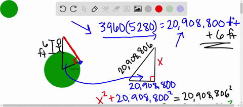 SOLVED:In Problems 55-57, use the facts that the radius of Earth is ...