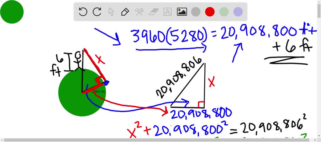 SOLVED:In Problems 55-57, use the facts that the radius of Earth is ...