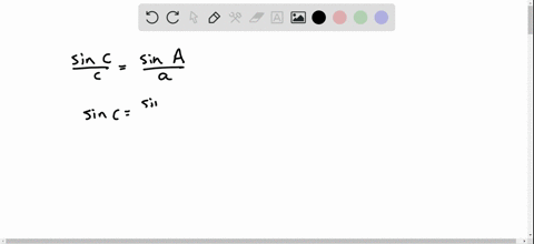 SOLVED:Apply the law of sines to the following: a=√(5), c=2 √(5), A=30 ...