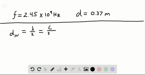 SOLVED:The metal walls of a microwave oven form a cavity of dimensions ...