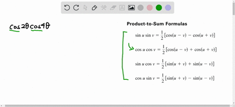 ⏩SOLVED:use the product-to-sum formulas to rewrite the product as a… | Numerade