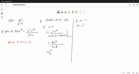 SOLVED:Find the inverse Laplace transform of the following functions by using (7.16) (p^3)/(p^4-16)