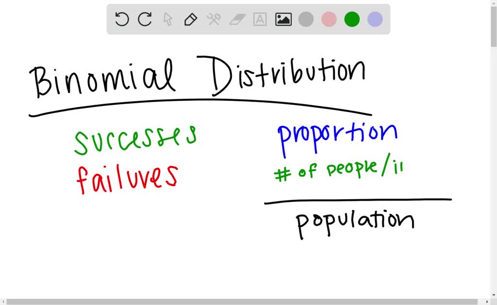 Why Is A Proportion Considered A Binomial Variable Numerade