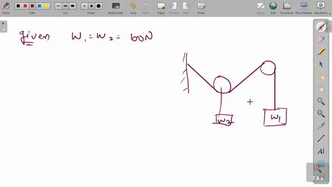 SOLVED:A plumb line is suspended from the roof of a railroad car. When ...