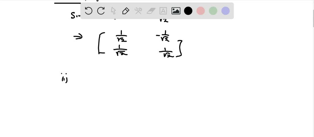 SOLVED:Construct transformation matrices that represent the following ...