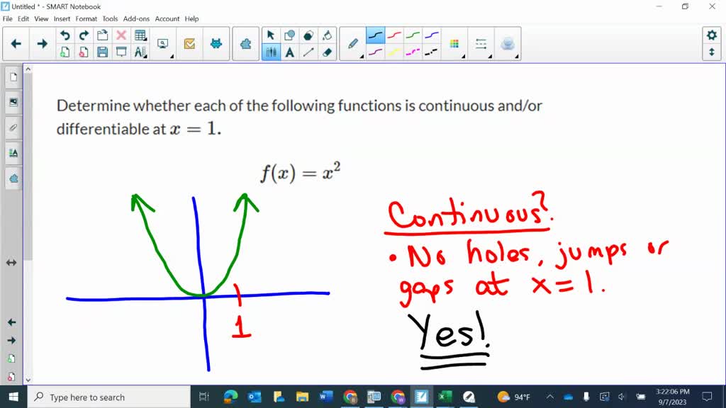 SOLVED:Determine whether each of the following functions is continuous ...