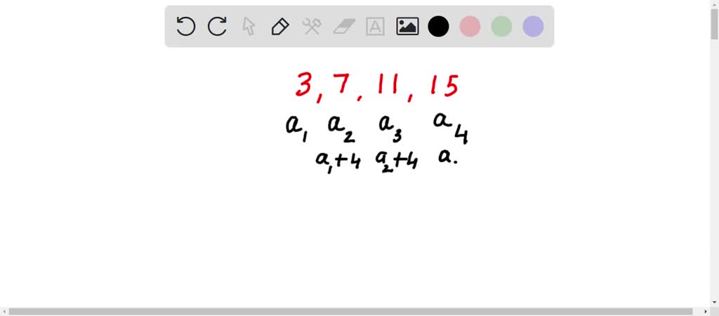 SOLVED:In Exercises 1-3, find a recurrence relation and initial conditions that generate a ...