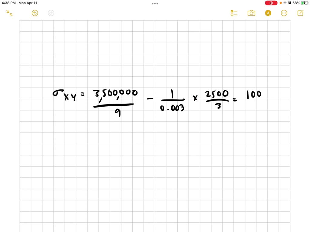 Solved Determine The Covariance And Correlation For The Joint