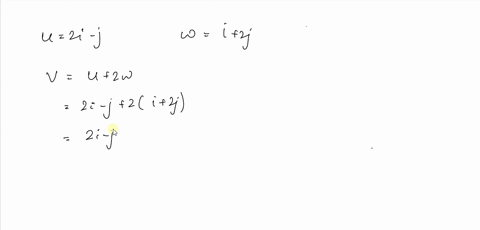SOLVED:Find the component form of v and sketch the specified vector operations geometrically ...