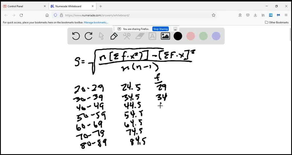 SOLVED:Refer to the frequency distribution in the given exercise and find the standard deviation ...