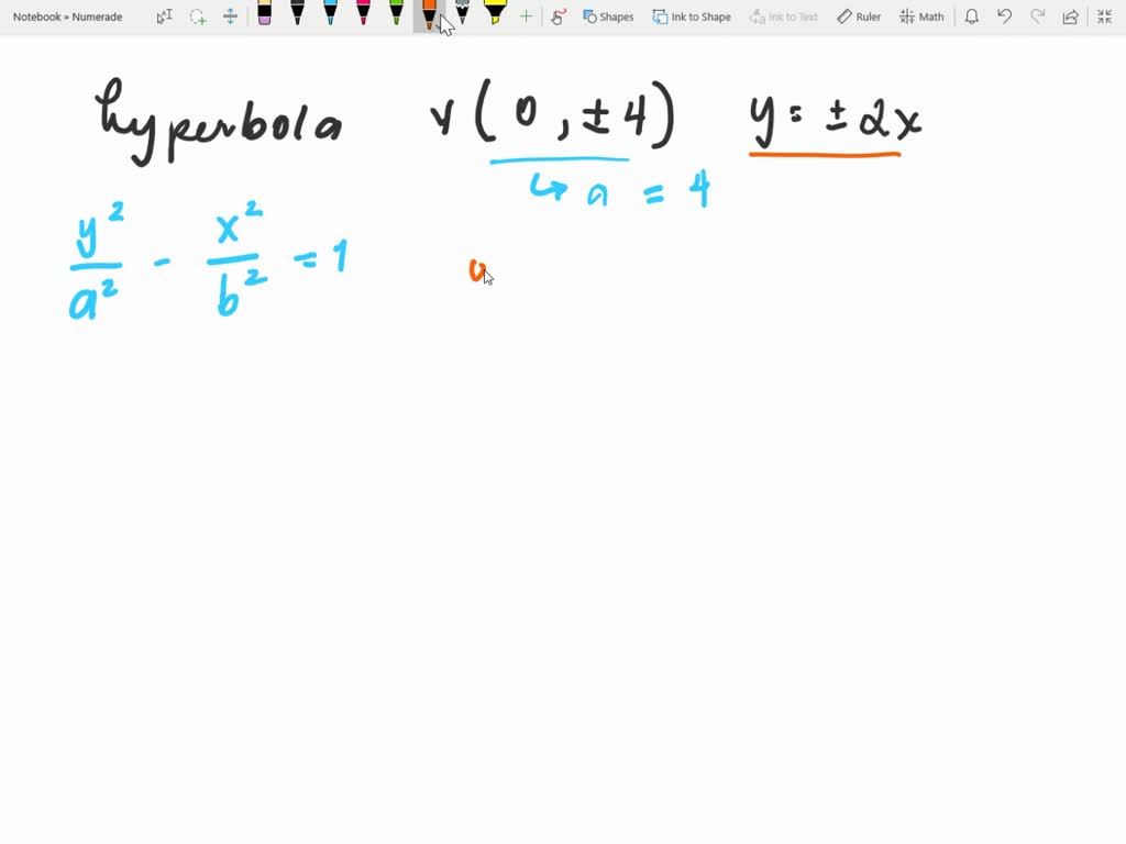 SOLVED: What is the equcation of rectangular hyperbola with origin as ...