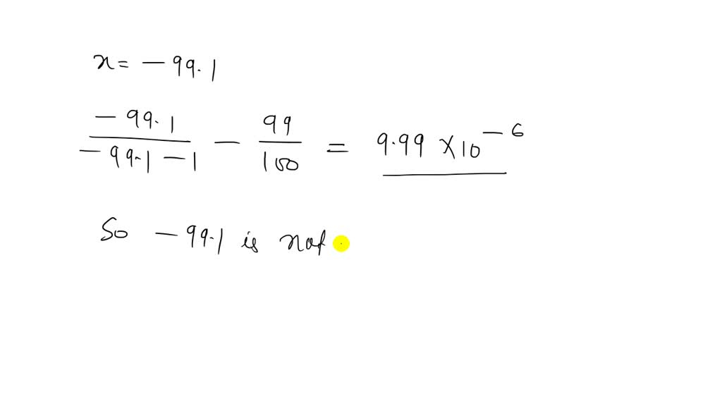 SOLVED:Sketch how Example 9.9 could be solved if x and y were represented in decimal.