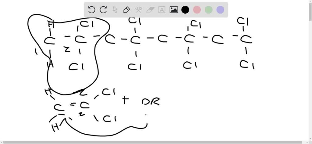 SOLVED:Write the condensed structural formula of the monomer from which ...