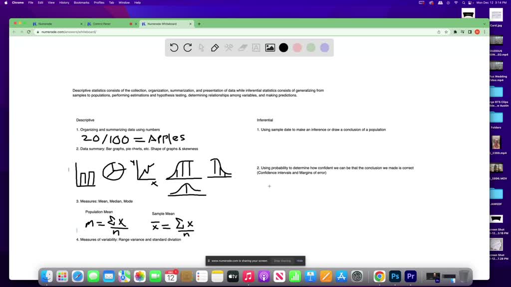 SOLVED:Describe the uses of descriptive and inferential statistics. SOLVED:Describe the uses of descriptive and inferential statistics.