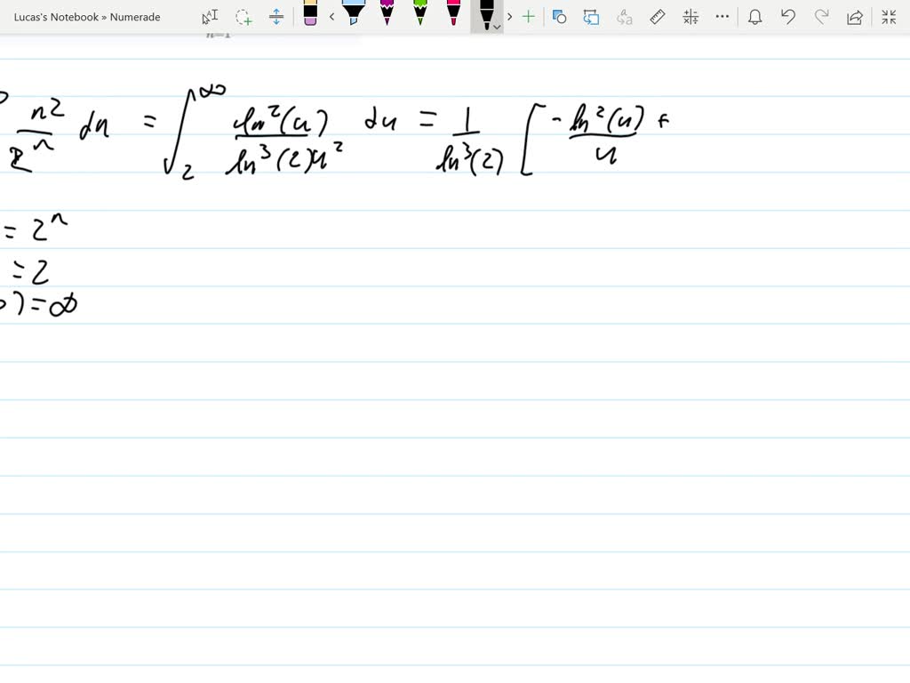 SOLVED: Determine if the series below converge using both the nth term ...