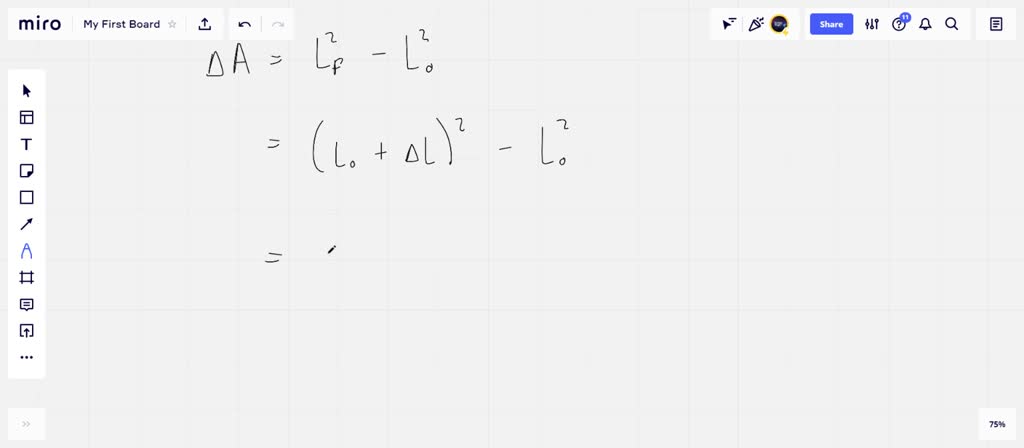 SOLVED:Derive an approximate formula for the area expansion (ΔA) that a ...