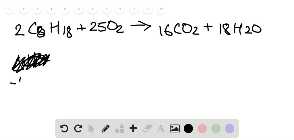 SOLVED:Isooctane, C8 H18, is the component of gasoline from which the ...