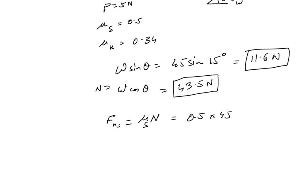 SOLVED: 52. a. An inclined plane has an angle of 24 degrees with the horizontal direction. The ...