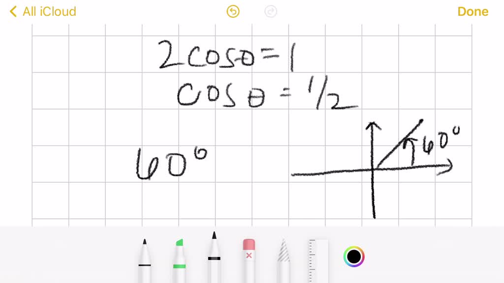 SOLVED:For each of the following equations, solve for (a) all degree solutions and (b) θif 0^∘ ≤θ