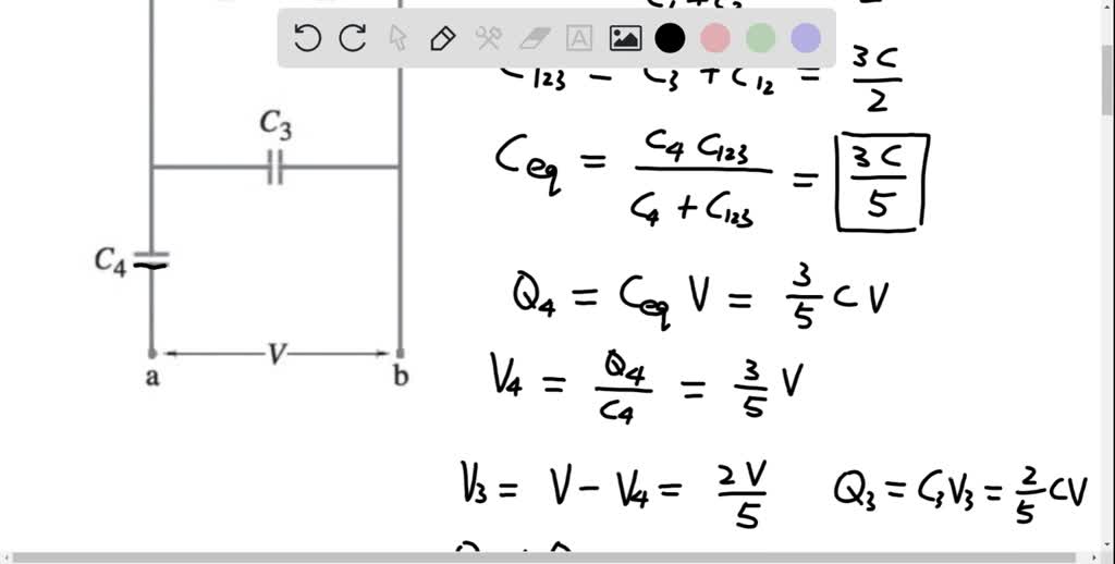SOLVED:(II) In Fig. 24-23, suppose C_{1}=C_{2}=C_{3}=C_{4}=C. (a) Determine the equivalent ...